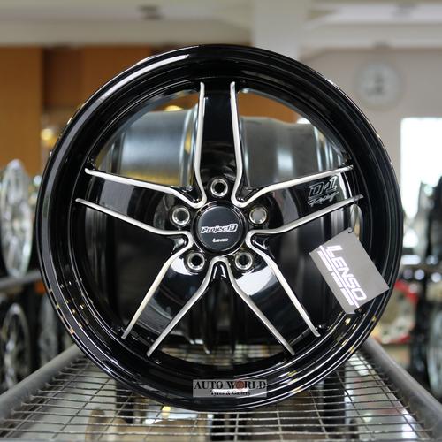 Jual Velg Original Lenso D1 Racing Ring 18 PCD 5x114.3 ET 35 Zenix ...