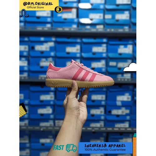Jual Adidas Bermuda Semi Pink Spark Preloved Scarlet Gum IH0302 - 42.5 ...