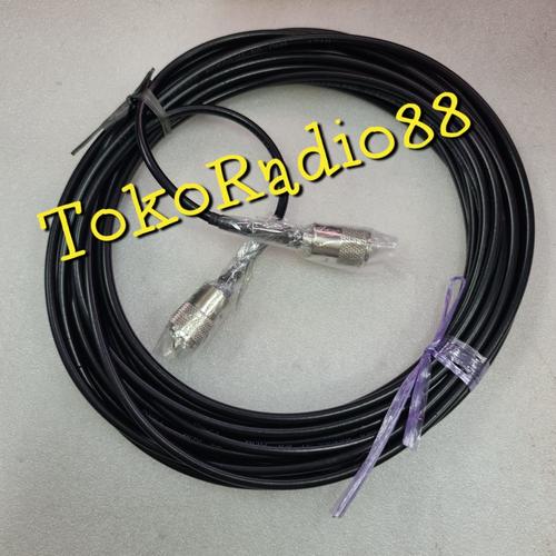 Jual Kabel RG58 Cable HT Rig Coaxial konektor Amphenol Marushin ...