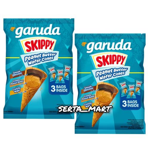 Jual Garuda Skippy Wafer Cones Peanut Butter 45gr - Jakarta Utara ...