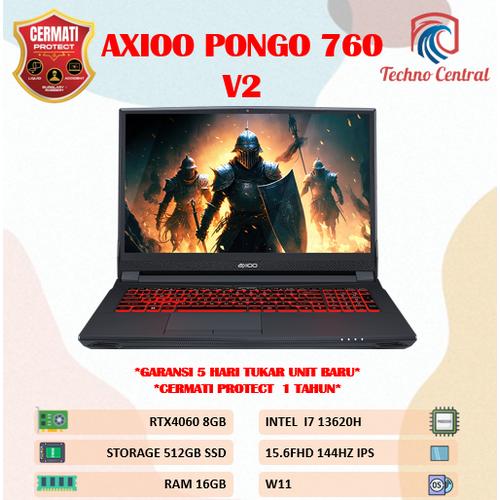 Jual LAPTOP AXIOO PONGO 760 V2 I7 13620H RTX4060 8GB/ 16GB 512GB W11 15 ...