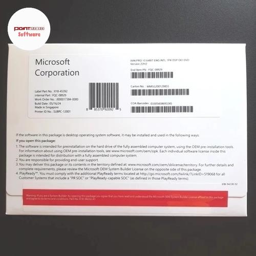 Jual WINDOWS 10 PRO 64 BIT ORIGINAL FULL PACK - Jakarta Pusat - Point ...