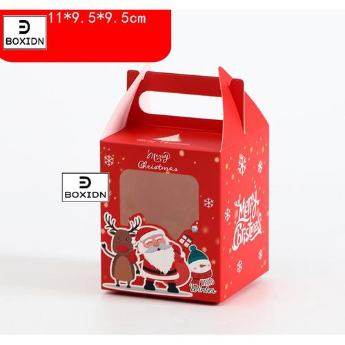 Jual Christmas Box Natal 1 jar 600ml Natal Kuker Box Natal Cookies Box ...