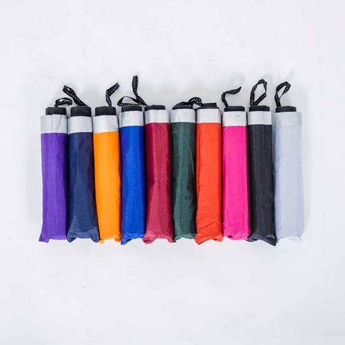 Jual payung lipat 3 polos warna merk grc / payung custom promosi - Biru ...