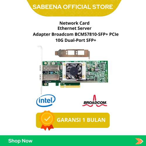 Jual Adapter Broadcom BCM57810-SFP+ PCIe 10G Dual-Port SFP+ (Ethernet ...