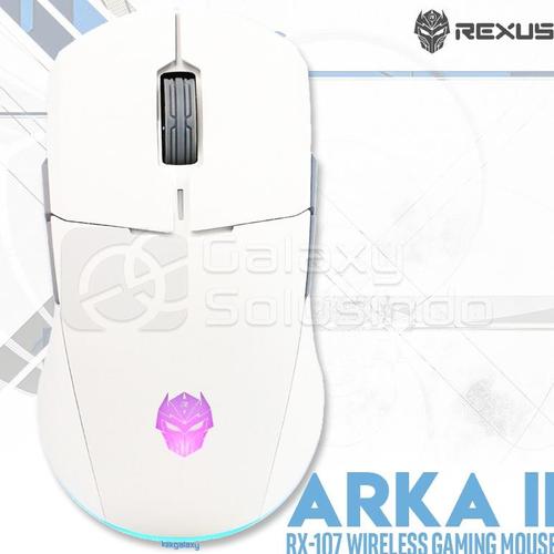 Jual Rexus ARKA II RX-107 RGB Wireless Ambidextrous Gaming Mouse ...