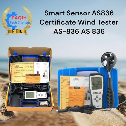 Jual Anemometer Smart Sensor AS836 Certificate Wind Tester AS-836 AS ...