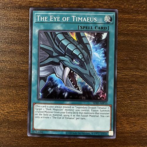 Jual YuGiOh The Eye of Timaeus SDID Super - OCG Asian English - Kota ...
