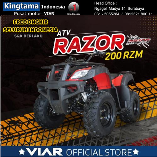 Promo ATV VIAR RAZOR 200 RZM - PROMO- ORIGINAL - Merah, surabaya Cicil ...