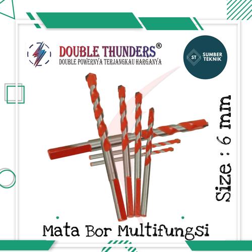 Jual DOUBLE THUNDERS DT M801 Mata Bor Kaca Keramik Beton Multipurpose 6 mm - Kota Pekanbaru ...