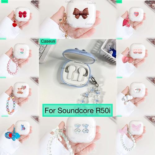 Jual SoundCore Anker R50i & R50i NC Transparan Case Mewah Gantungan ...