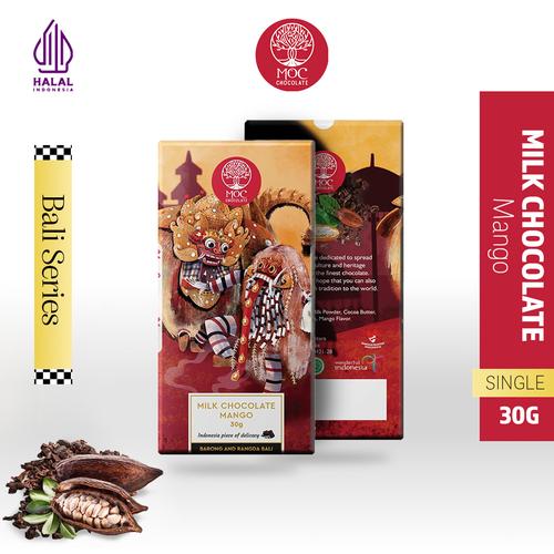 Promo MOC Chocolate Bali Series - Milk Chocolate Mango 30g - Halal ...
