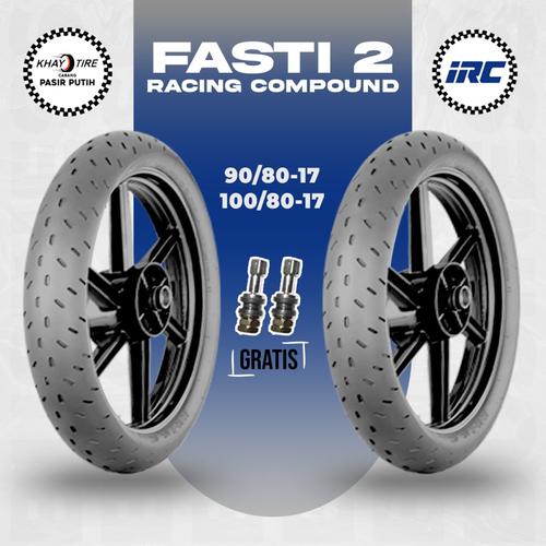 Promo Paket Ban Motor Racing Compound IRC FASTI 2 90/80 - 100/80 Ring ...