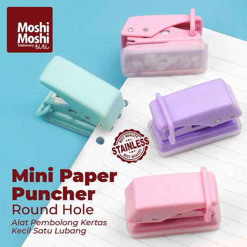 Jual Mini Paper Puncher Single Round Hole Portable Alat Pembolong Kertas Kecil Satu Lubang ...