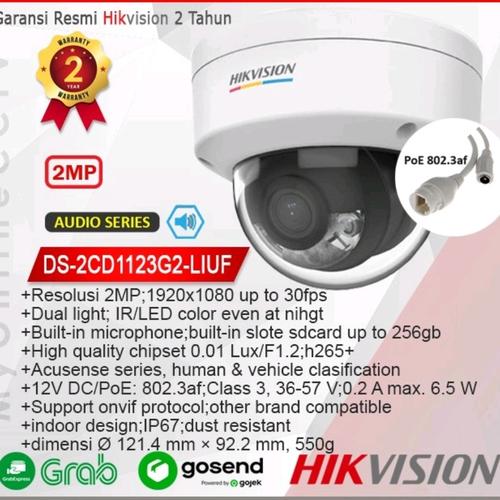 Jual IP Kamera Hikvision 2mp INDOOR DS-1123G2-LIUF GARANSI RESMI - Jakarta Barat - CCTVTOP ...