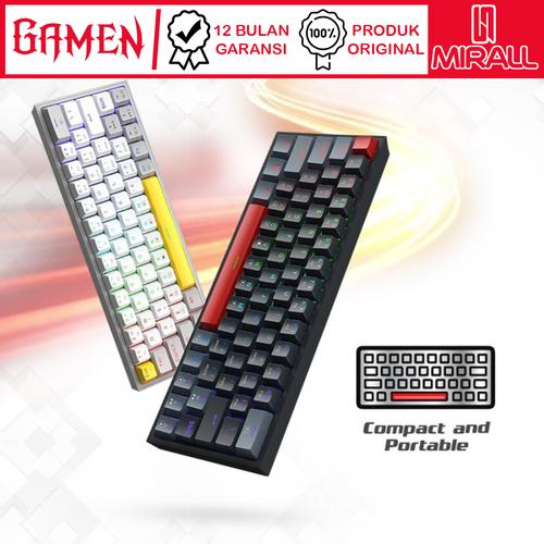 Jual GAMEN Titan V New Titan Series Keyboard Gaming Mechanical Blue ...