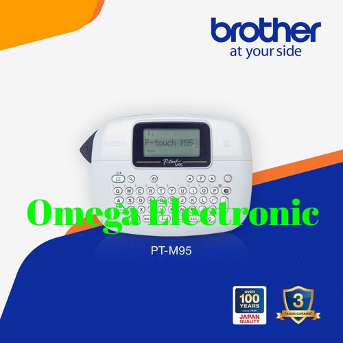 Jual RESMI Brother Label Printer PT-M95 - Label Maker PT M95 P Touch ...