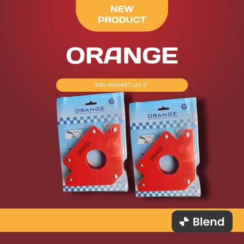 Jual ORANGE Siku Magnet Las 5 inch 75 Lbs - Smart Welding Arrow ...