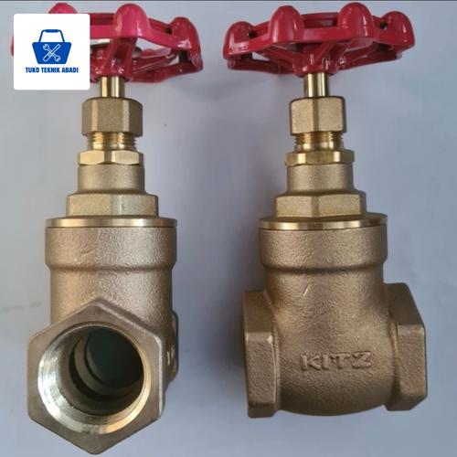 Jual Gate Valve Kitz Kuningan 150s / Brass 300WOG 1/2"Inch / DN15, 3/4"Inch / DN20, 1"Inch ...