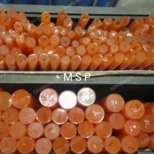 Jual Polyurethane Orange Rod PU Batangan 100mm x 10cm - Jakarta Barat - Makmur Sejahtera Packing ...