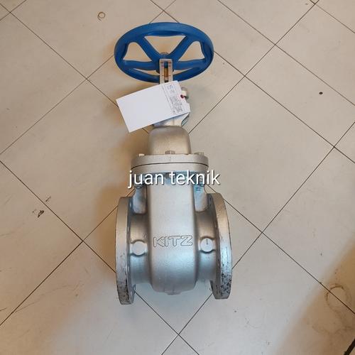 Jual gate valve kitz fcwi 2"inch dn50 jis 10k gate valve kitz flange ...