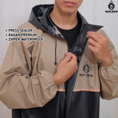 Jual Jas Hujan Pria Wanita Setelan Jaket Celana Dewasa Jumbo Original - NAVY, Allsize ML-XL ...