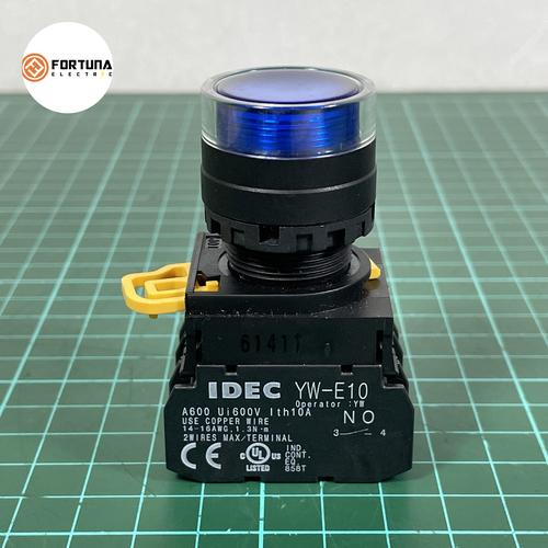 Jual Idec Push Button Lamp 1NO 1NC LED 220/24V Blue 22mm - Jakarta ...