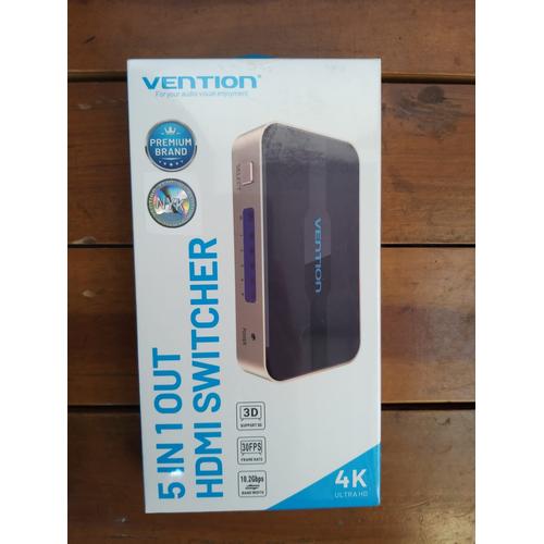Jual Vention (ACDG0) HDMI Switcher 5 in 1 Out Full HD 4K - Kota Bandung ...