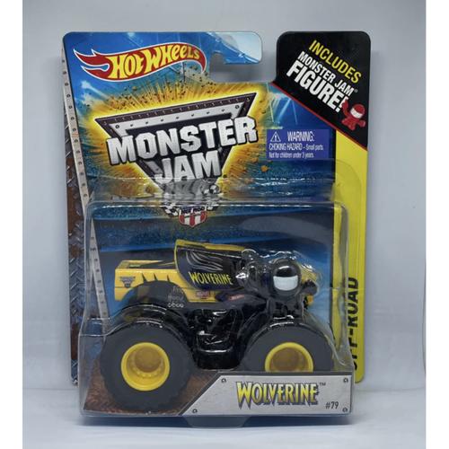 Jual Hot Wheels Monster Jam Wolverine Marvel X-Men Superhero 1:64 ...