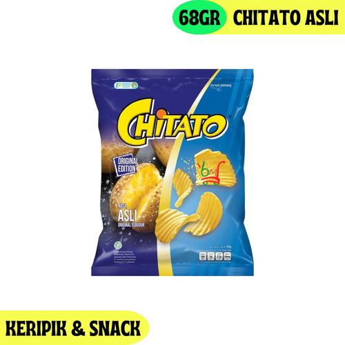 Jual Chitato Asli Rasa Asin Keripik Kentang Garing dan Lezat - Kota ...