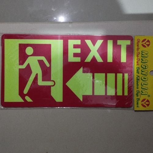 Jual stiker exit sign tanda exit pintu keluar - Kota Bekasi - Hantwo489 ...