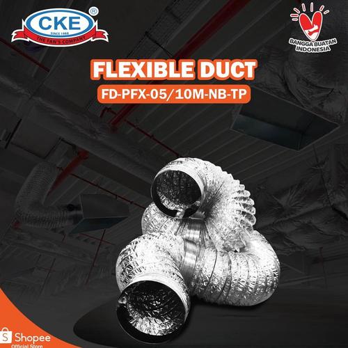 Jual Aluminium Selang Flexible Ducting Pipa Exhaust Fan 5" Inch 10 ...