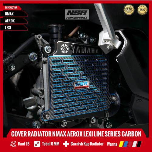 Promo LINE SERIES COVER RADIATOR NMAX AEROX LEXI NEW OLD TUTUP RADIATOR ...