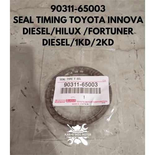 Jual SEAL TIMING TOYOTA INNOVA/HILUX VIGO/FORTUNER DIESEL 90311-65003 ...