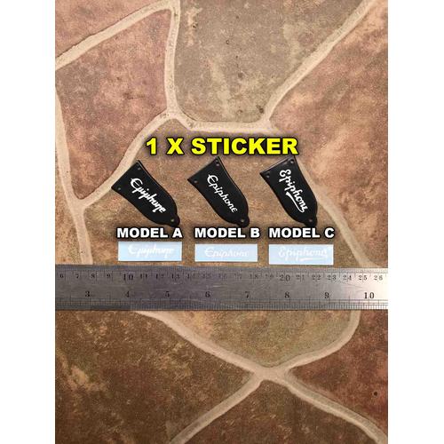 Jual Epiphone Logo Sticker Tutup Truss rod Headstock Neck Gitar Akustik ...