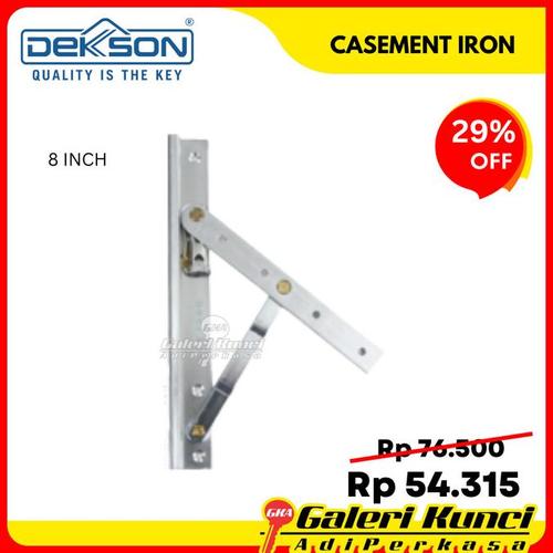 Jual Engsel Casement Dekson Dekkson IR 8 Inch SN Engsel Jendela ...