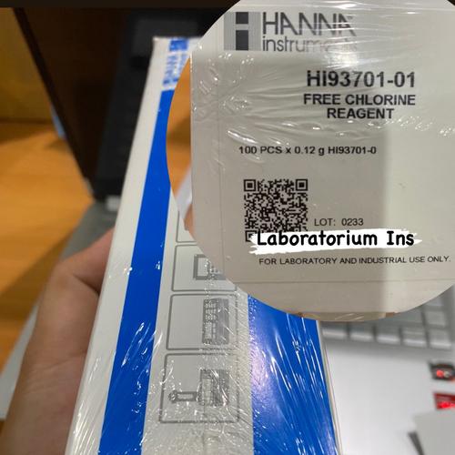 Jual HI 93701-01 / HI93701-01 free chlorine reagent 100 x test ...