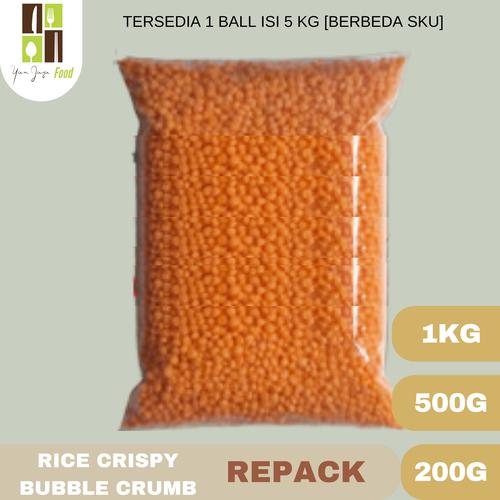 Jual Rice Crispy / Bubble Crumbs / Tepung Bulat Orange / Crunchy ...