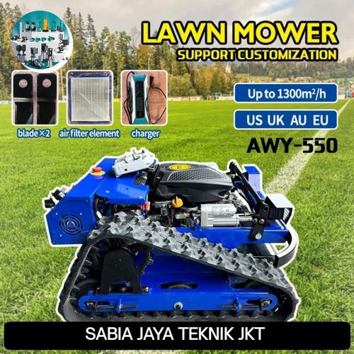 Jual Mesin Potong Rumput Lawn Master Remot Control Golf Taman Mesin ...