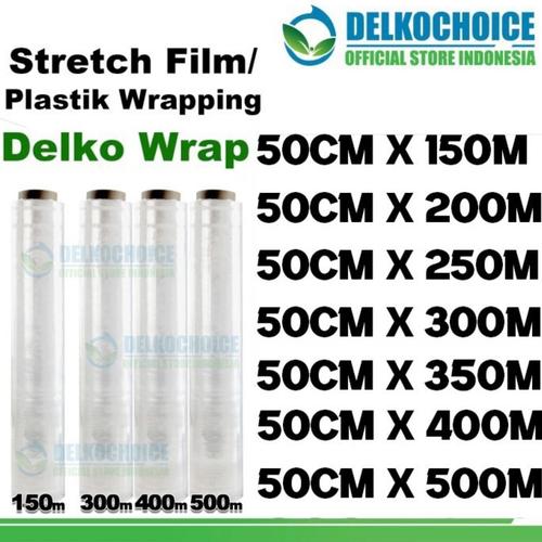 Jual Plastik Wrapping Barang Bening / Hitam 50cm x 200m - Bening - Kota ...