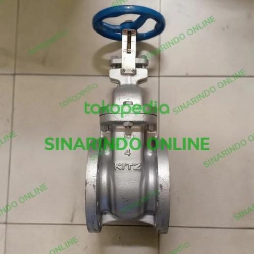 Jual GATE VALVE KITZ 6" INCH DN 150 JIS 10K FCHI CAST IRON KITZ FLANGE - Jakarta Barat ...