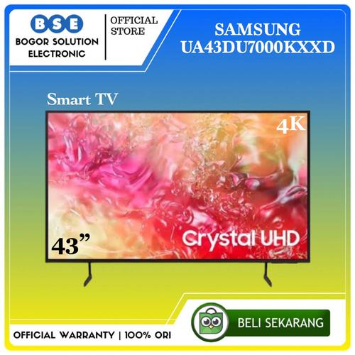 Promo Smart TV Samsung 43 Inch 4K UHD UA43DU7000KXXD Samsung LED TV ...