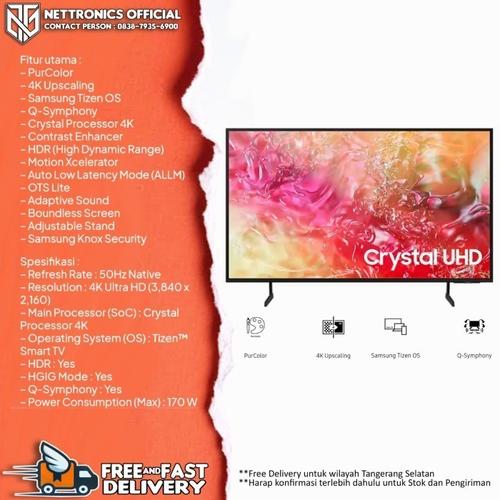Jual SAMSUNG UA75DU7000KXD - SAMSUNG SMART TV 75" 4K CRYSTAL UHD ...
