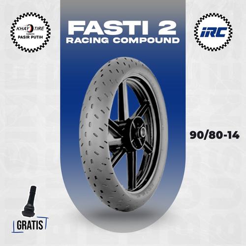 Jual Ban Tubles Motor Matic RACING COMPOUND IRC FASTI 2 90/80 Ring 14 ...