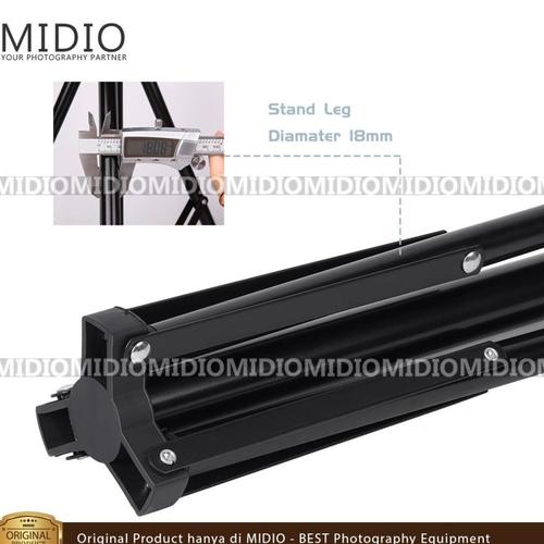 Jual MUTIARA CAM. Tripod light stand studio foto midio 3 Meter ...