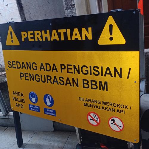 Jual rambu 120x80 full set rangka lipat - Jakarta Timur ...