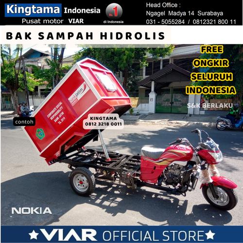 Promo Motor Roda Tiga VIAR KARYA BAK SAMPAH HIDROLIK - PROMO - ORIGINAL ...