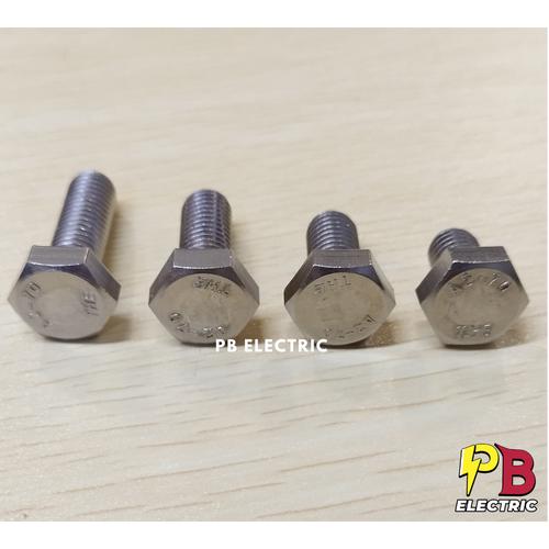 Jual Baut Stainless M10 + Mur / Baut Stainless Ukuran M10 + Mur (4 ...