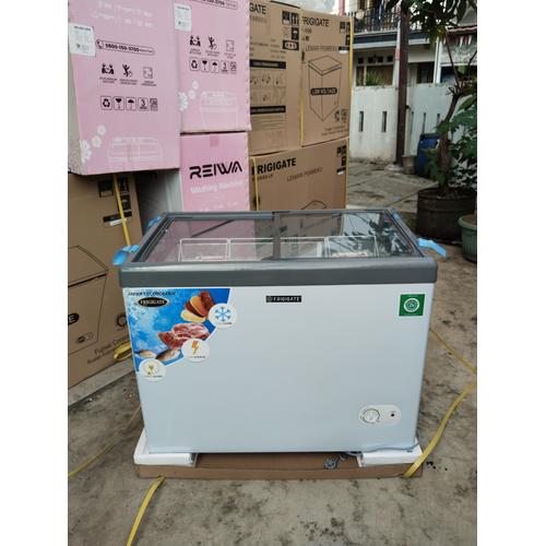 Jual (LUAR KOTA) CHEST FREEZER BOX FRIGIGATE LEMARI ES KRIM F-210 SDF ...