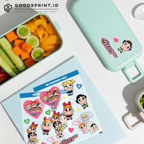 Jual Sticker Pack POWERPUFF GIRLS X CRYBABY Stiker Tumbler Waterproof ...